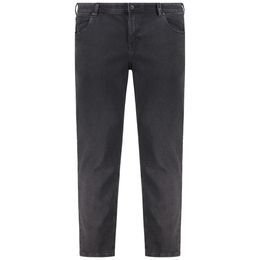 Große Größen Redpoint Stretch-Jeans "Toronto", Regular Fit Farbe schwarz Größe: 40/34