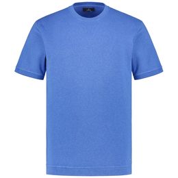 Große Größen Ragman Feinstrick T-Shirt Farbe blau Größe: 3XL