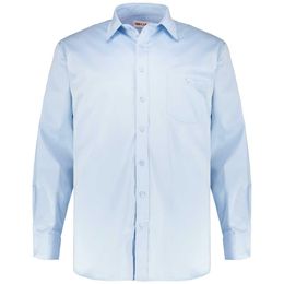 Große Größen Kamro Freizeithemd mit Stretch Farbe hellblau Größe: 7XL