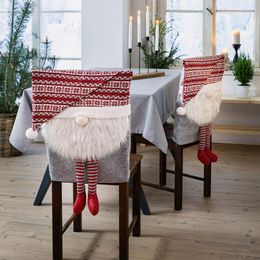 Stuhlhusse "Weihnachtswichtel"