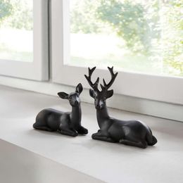 Hirschpaar "Black"