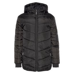 Lonsdale Winterjacke Jungen Größe 152 schwarz / weiß
