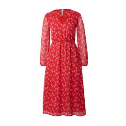 Pepe Jeans Kleid 'RETA RO' Damen Gr&ouml;&szlig;e 40 gelb / rot / offwhite Winterkleid