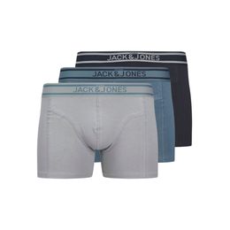 Jack & Jones Jack & Jones Boxershorts 'JACJohn' Herren Gr&ouml;&szlig;e XS blau / grau / schwarz