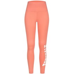 Lonsdale Leggings 'Semley' Damen Gr&ouml;&szlig;e XL koralle / wei&szlig;