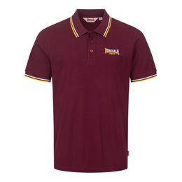 Lonsdale Poloshirt 'Velton' Herren Gr&ouml;&szlig;e XXXL curry / weinrot / wei&szlig;
