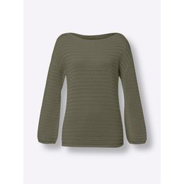 Heine Pullover Damen Gr&ouml;&szlig;e S/M khaki