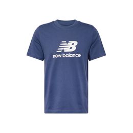 New Balance T-Shirt Herren Gr&ouml;&szlig;e XXL nachtblau / wei&szlig;
