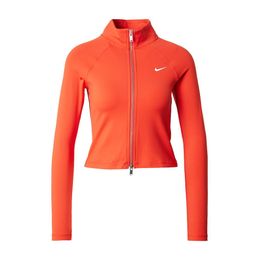 Nike Sportswear Sweatjacke Damen Größe XS orangerot / schwarz / weiß