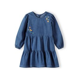MINOTI Kleid M&auml;dchen Gr&ouml;&szlig;e 92/96 dunkelblau