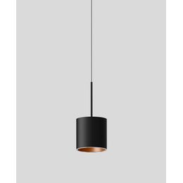 Bega 50987.6K3 Pendelleuchte Samtschwarz/Kupfer matt schaltbar