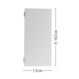 prediger.base p.125.221 GU10 Wandleuchte Zweiseitig G