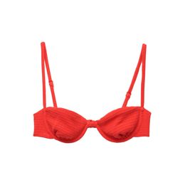 Pull&Bear Pull&bear Bikinitop Damen Gr&ouml;&szlig;e 100 knallrot