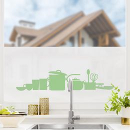 Bilderwelten Milchglasfolie No.UL936 Geschirr I