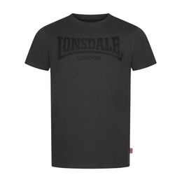 Lonsdale T-Shirt 'Kai' Herren Gr&ouml;&szlig;e XL anthrazit / schwarz