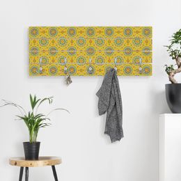 Bilderwelten Wandgarderobe Holzpalette Wayuu Design