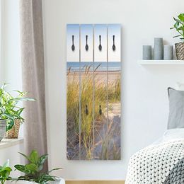 Bilderwelten Wandgarderobe Strandd&uuml;ne am Meer