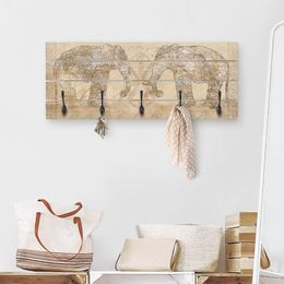 Bilderwelten Wandgarderobe Vintage Collage - Spirit of Africa