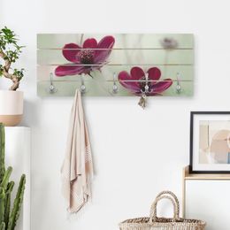 Bilderwelten Wandgarderobe Holzpalette Pinke Kosmeen