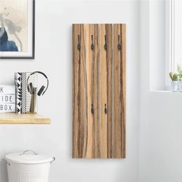 Bilderwelten Wandgarderobe Holzpalette Schwarze Olive