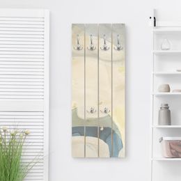 Bilderwelten Wandgarderobe Holzpalette Ozean und W&uuml;ste IV