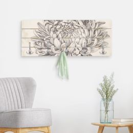 Bilderwelten Wandgarderobe Botanische Studie Chrysantheme II