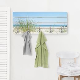 Bilderwelten Wandgarderobe Holzpalette Ostseek&uuml;ste