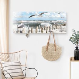 Bilderwelten Wandgarderobe Holzpalette No.YK3 Absolut Sylt