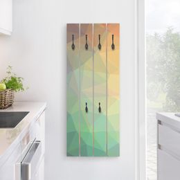 Bilderwelten Wandgarderobe Holzpalette No.RY32 Triangular