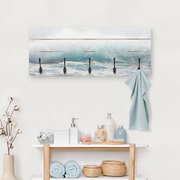 Bilderwelten Wandgarderobe Gro&szlig;e Welle Hawaii