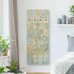 Bilderwelten Wandgarderobe Marokkanische Collage in Gold und T&uuml;rkis