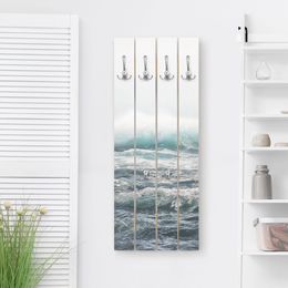 Bilderwelten Wandgarderobe Gro&szlig;e Welle Hawaii