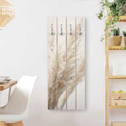 Bilderwelten Wandgarderobe Makroaufnahme Pampasgras
