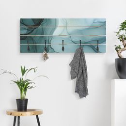 Bilderwelten Wandgarderobe Melierte Blautanne
