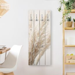 Bilderwelten Wandgarderobe Makroaufnahme Pampasgras