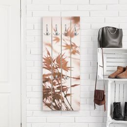 Bilderwelten Wandgarderobe Ahornbl&auml;tter in Herbstsonne