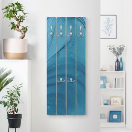 Bilderwelten Wandgarderobe Meliertes Blau