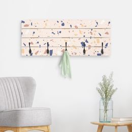 Bilderwelten Wandgarderobe Detailliertes Terrazzo Muster Padova