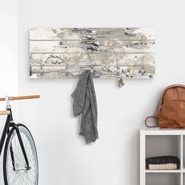 Bilderwelten Wandgarderobe Holzpalette Hommage an Taupe II