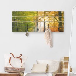 Bilderwelten Wandgarderobe Holzpalette Morning Light