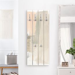 Bilderwelten Wandgarderobe Holzpalette Dichtung mit Rouge I