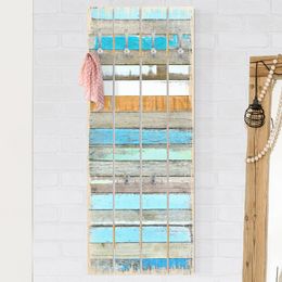 Bilderwelten Wandgarderobe Holzpalette Shelves of the Sea