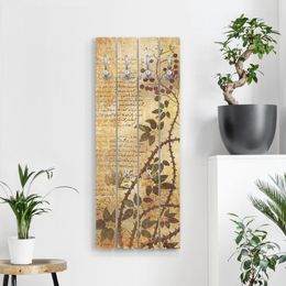 Bilderwelten Wandgarderobe Holzpalette Secret Feelings