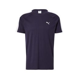 Puma T-Shirt 'T7' Herren Größe S navy / weiß