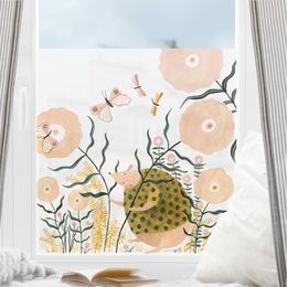 Bilderwelten Fensterfolie Claudia Voglhuber - Igel