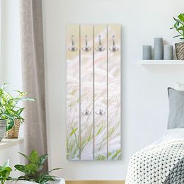 Bilderwelten Wandgarderobe Weiche Gr&auml;ser