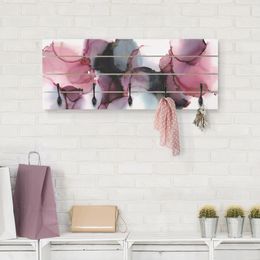 Bilderwelten Wandgarderobe Weg des Windes Violett und Gold