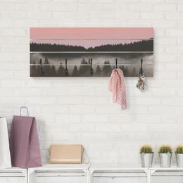 Bilderwelten Wandgarderobe Vertr&auml;umter Waldnebel