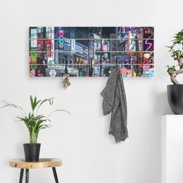 Bilderwelten Wandgarderobe Nachtleben von Seoul