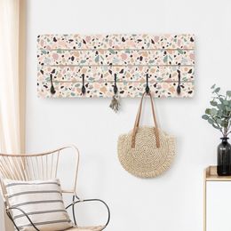 Bilderwelten Wandgarderobe Terrazzo Muster Napoli